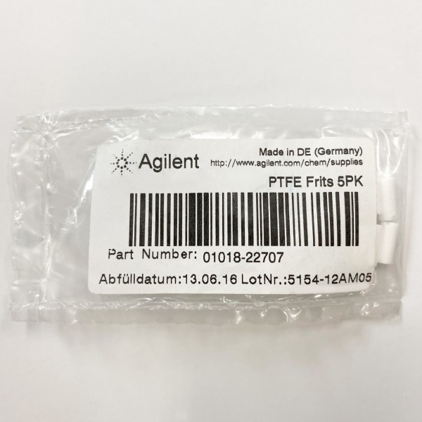 01018-22707 / PTFE Frits 5PK