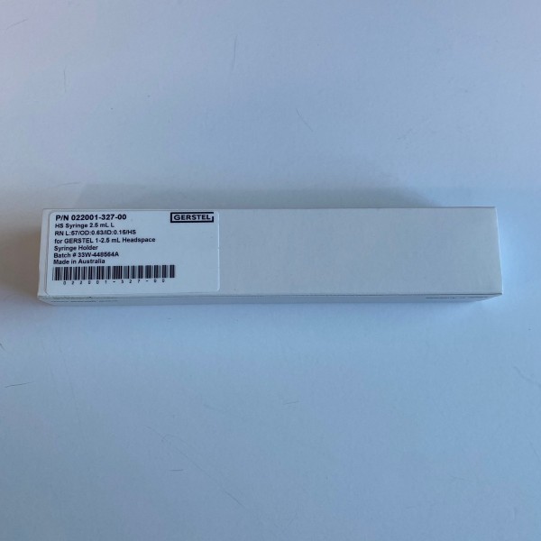 022001-327-00 / 2.5mL GERSTEL TriStar HS Syringe for GERSTEL