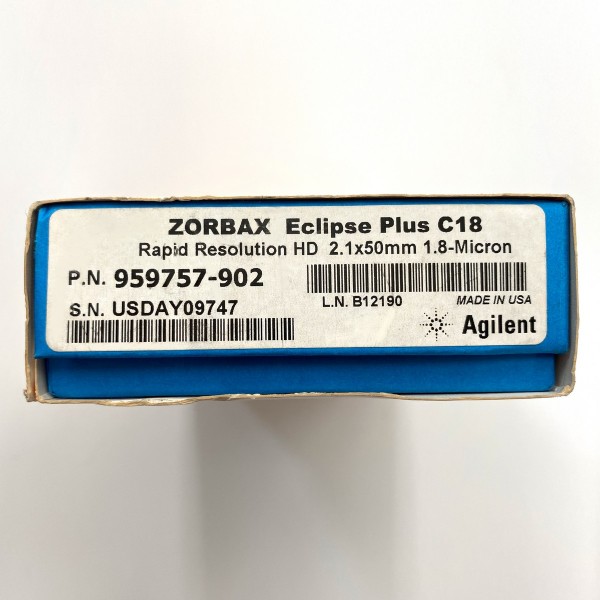 959757-902 / RRHD Eclipse Plus C18,2.1x50mm,1.8u