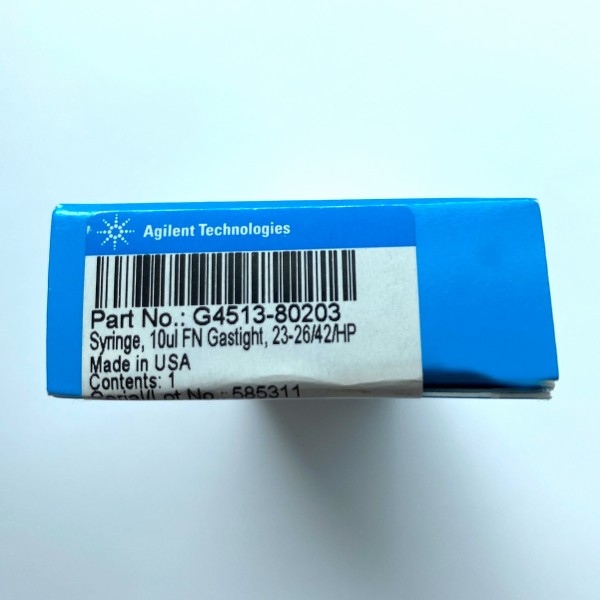 G4513-80203 / Syringe, 10ul PTFE tip, FN 23-26/42/HP